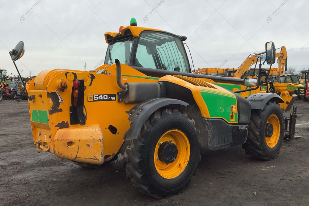 JCB 540-140 2017 y. 4165 m/h. - Buy in Ukraine