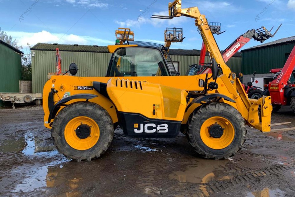 JCB 531-70 2021 y. 1670 m/h. - Buy in Ukraine