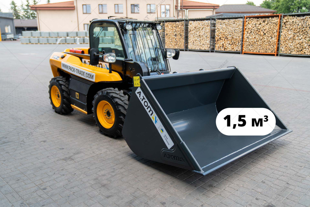 Ківш A.TOM 1,5 м³ Evolution Mini (на навантажувач JCB, Bobcat), ніж ...